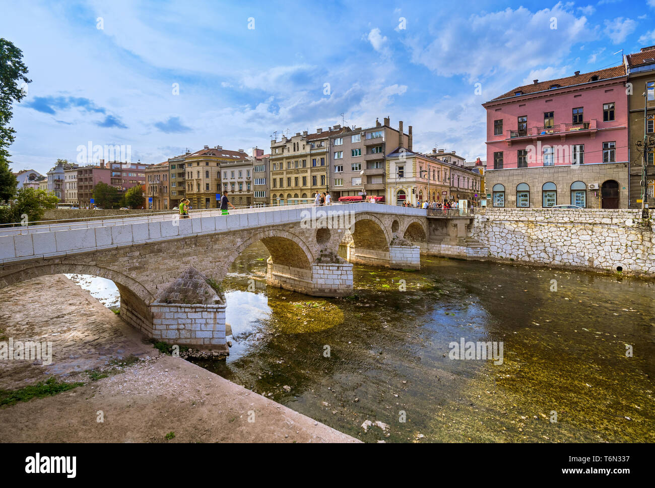 Latin Bridge in Sarajevo - Bosnia and Herzegovina Stock Photo - Alamy