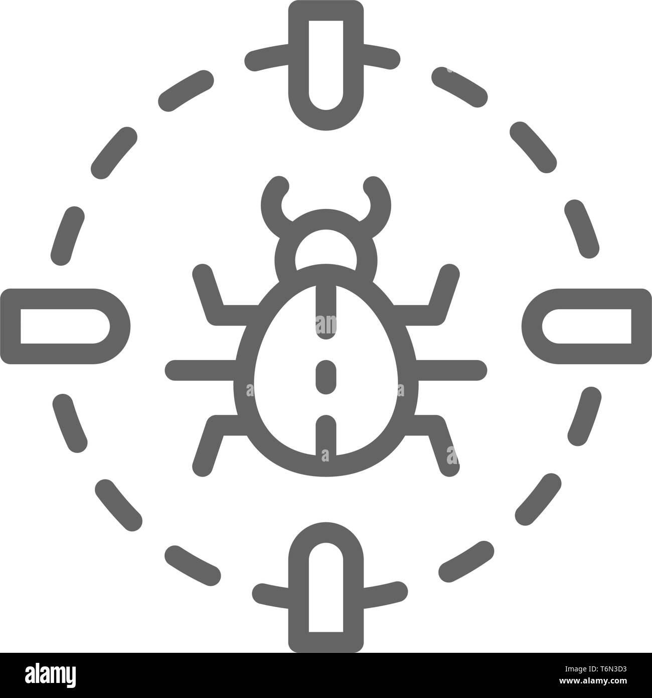 Target test Stock Vector Images - Alamy