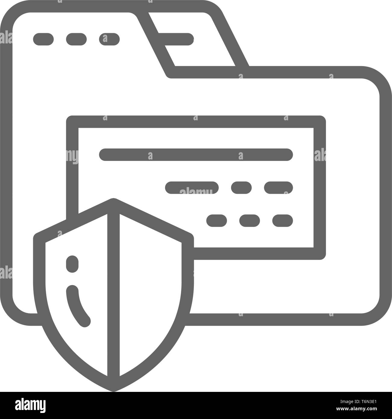 Folder protection, confidential information, internet security line ...