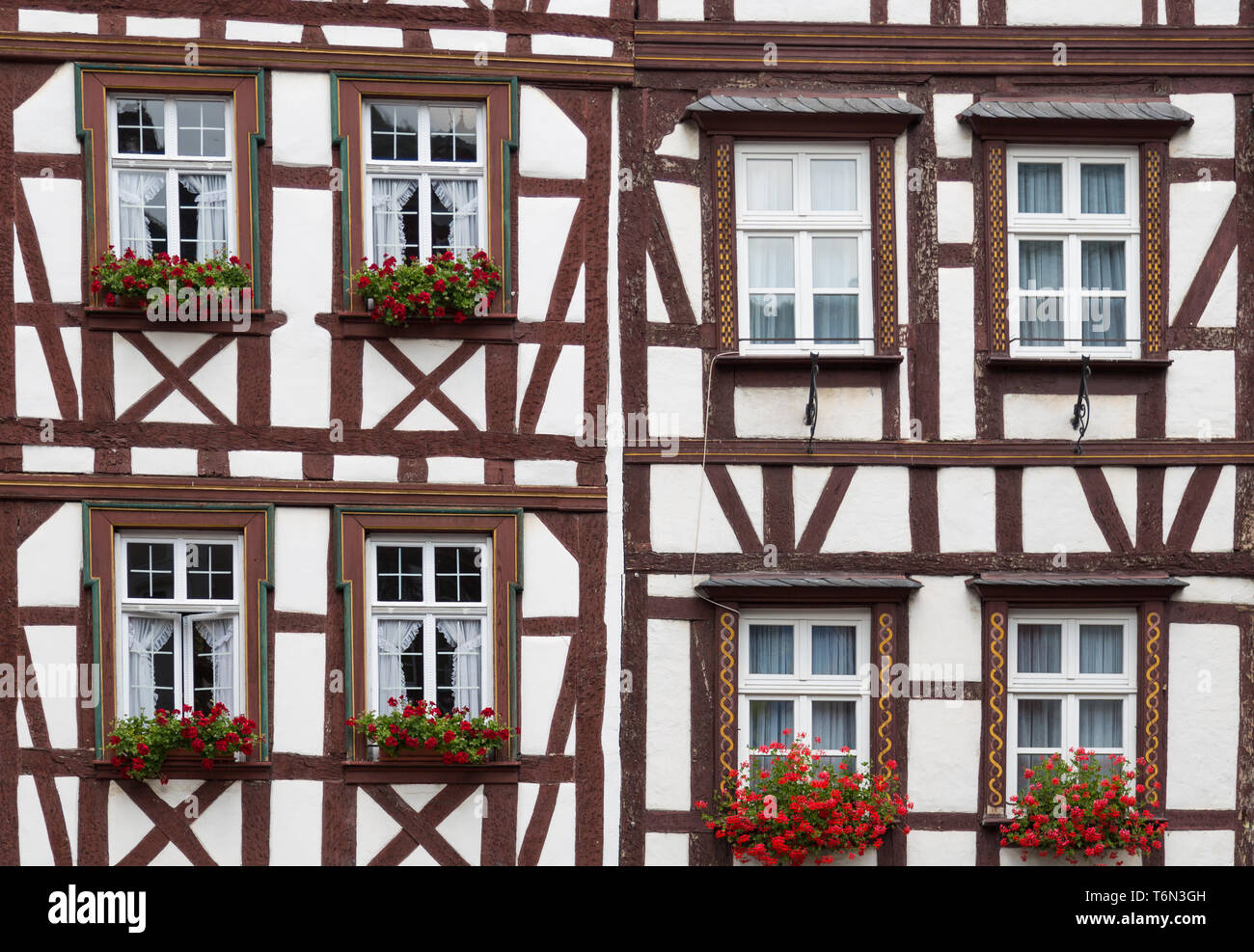 Windows in half timbered hi-res stock photography and images - Alamy