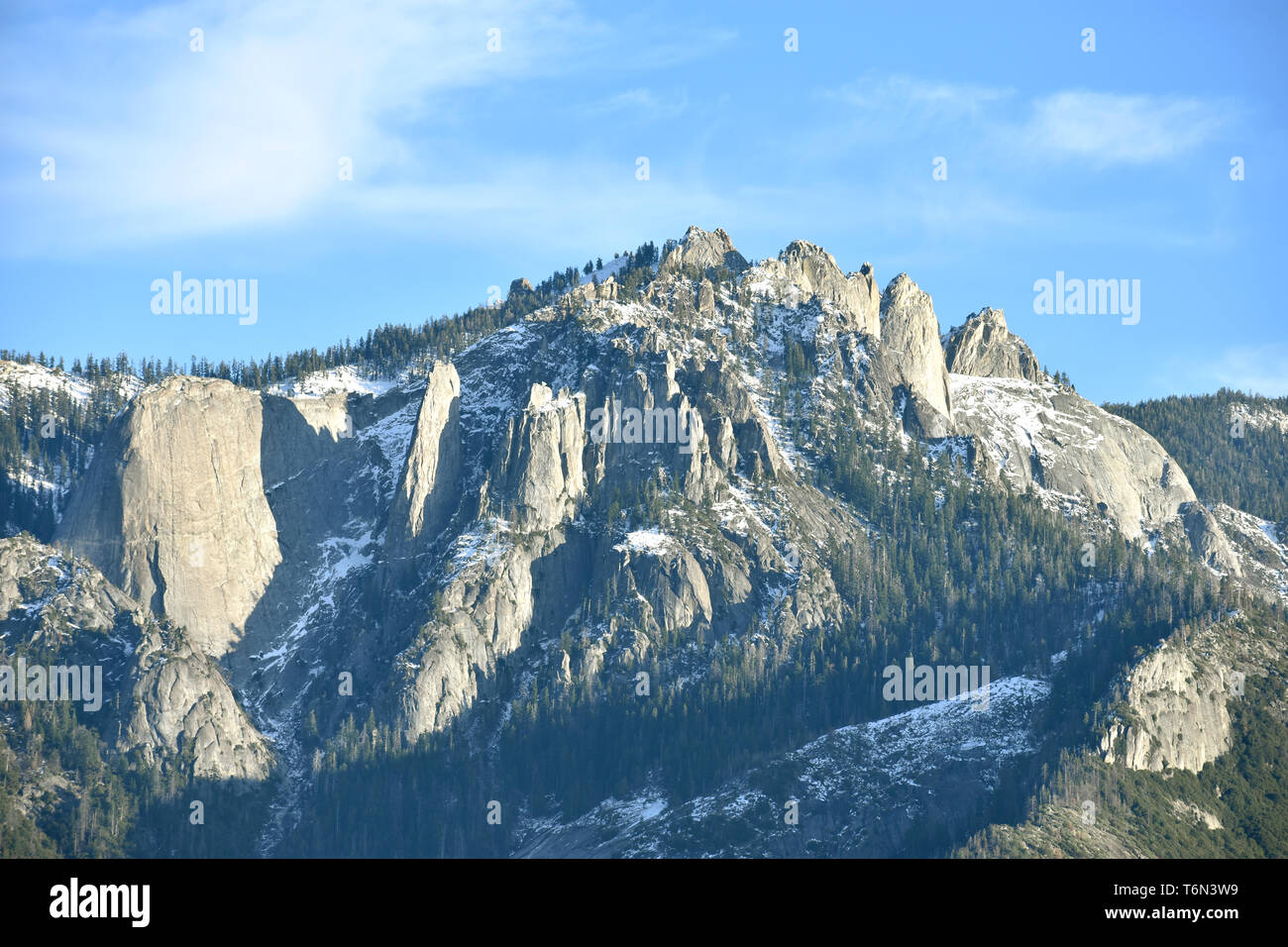 Mountain Range of Sequoia National Park Stock Photo - Alamy
