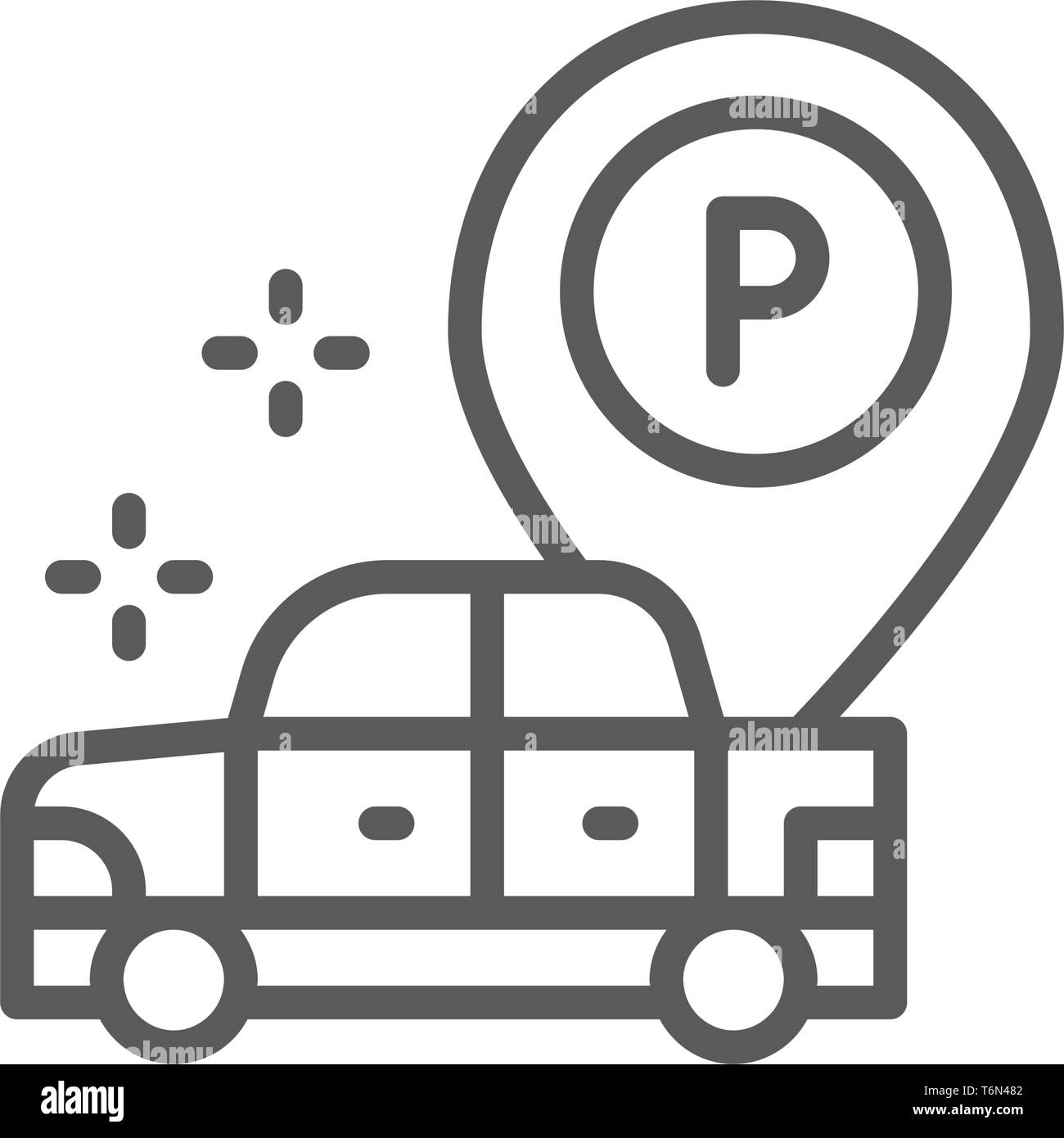 Parking garage car service Black and White Stock Photos & Images - Alamy