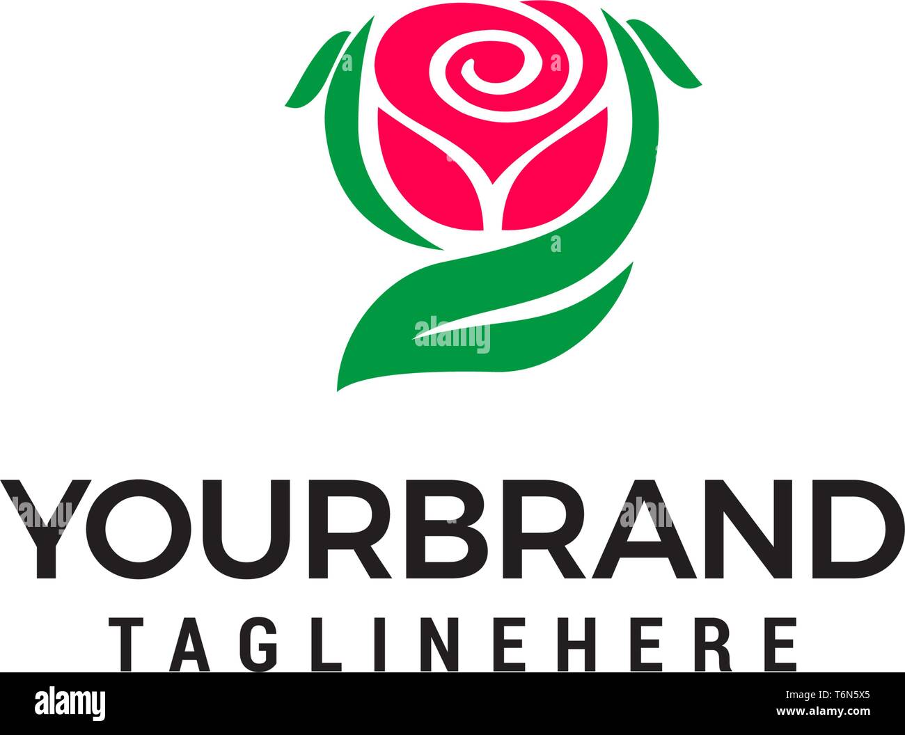 Rose cosmetics Stock Vector Images - Alamy