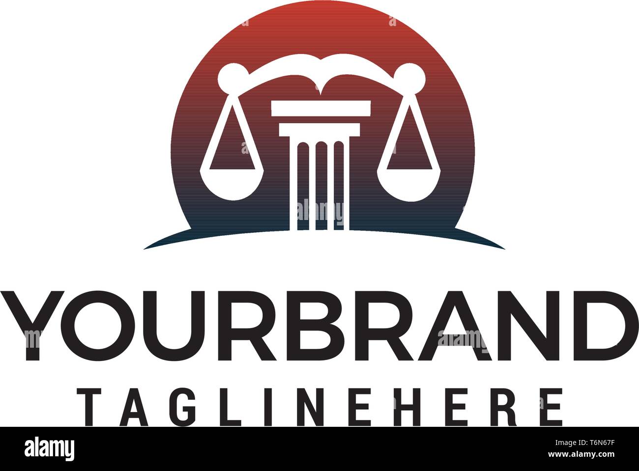 Law justice concept judge Stock Vector Images - Alamy