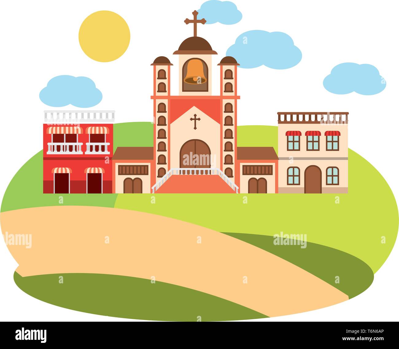 Custom house building in Stock Vector Images - Alamy