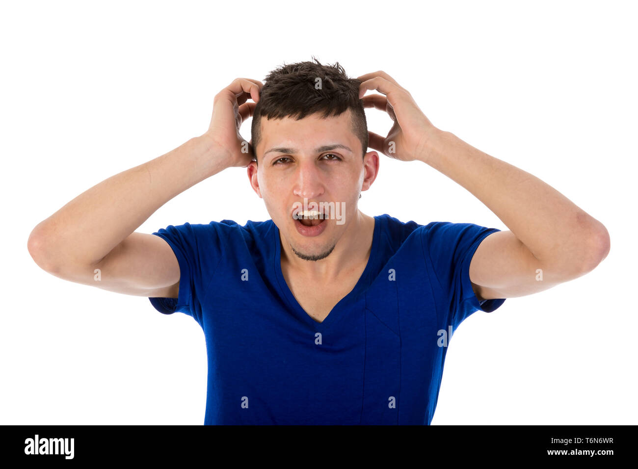 Dumbfounded man hi-res stock photography and images - Alamy