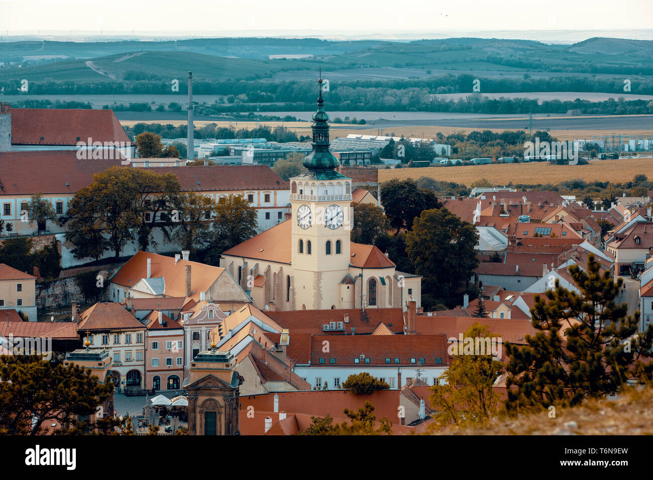 Mikulov castle garden hi-res stock photography and images - Alamy