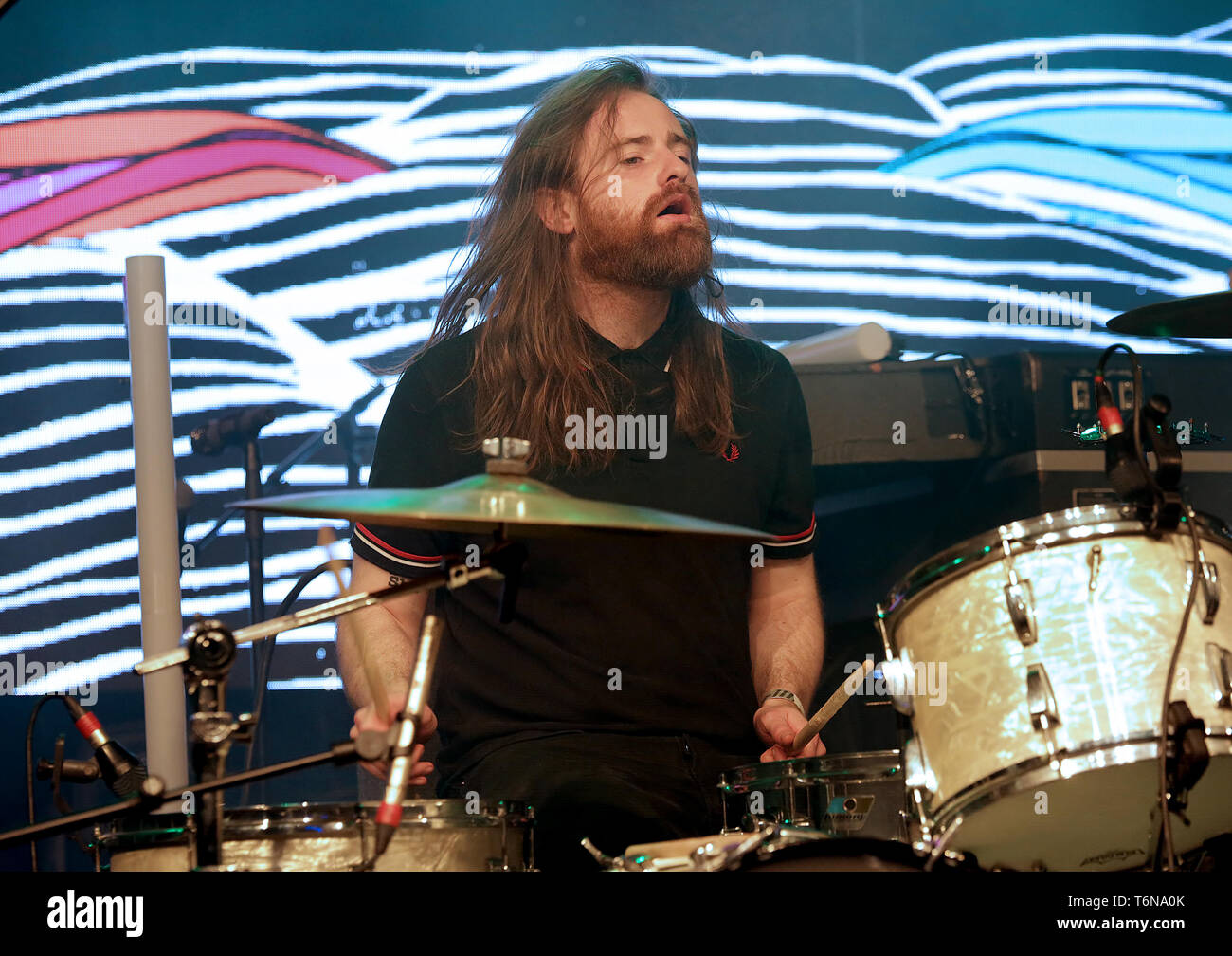 Fontaines DC performing at Liverpool Guild of Students as part of the ...