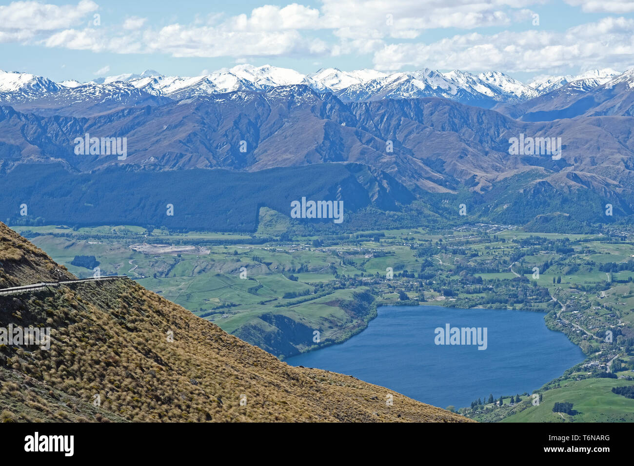Epic view from the Remarkable in Queenstown New Zealand Stock Photo - Alamy