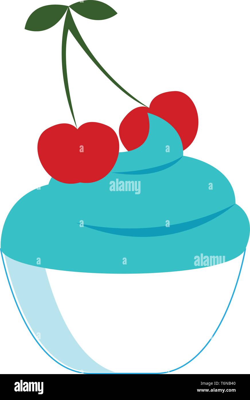 Ice cream berries on Stock Vector Images - Alamy