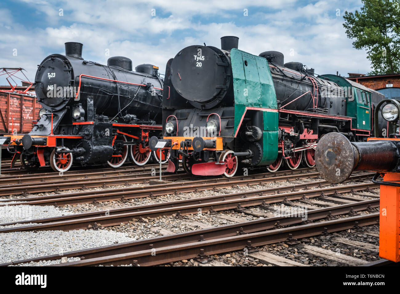 Old steam locomotives in hi-res stock photography and images - Alamy