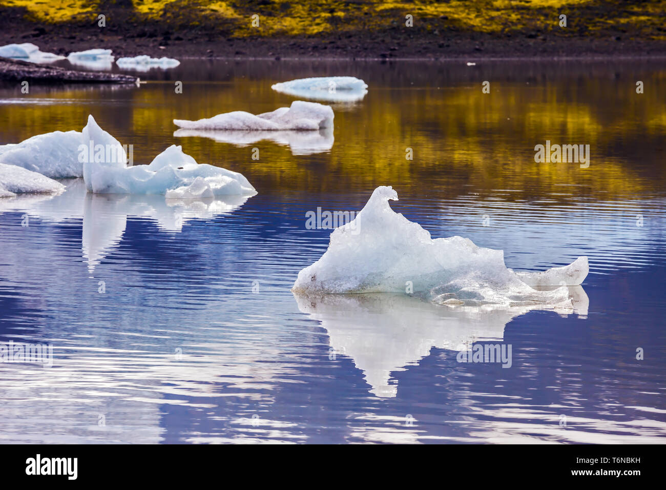 The smooth water surface Stock Photo - Alamy