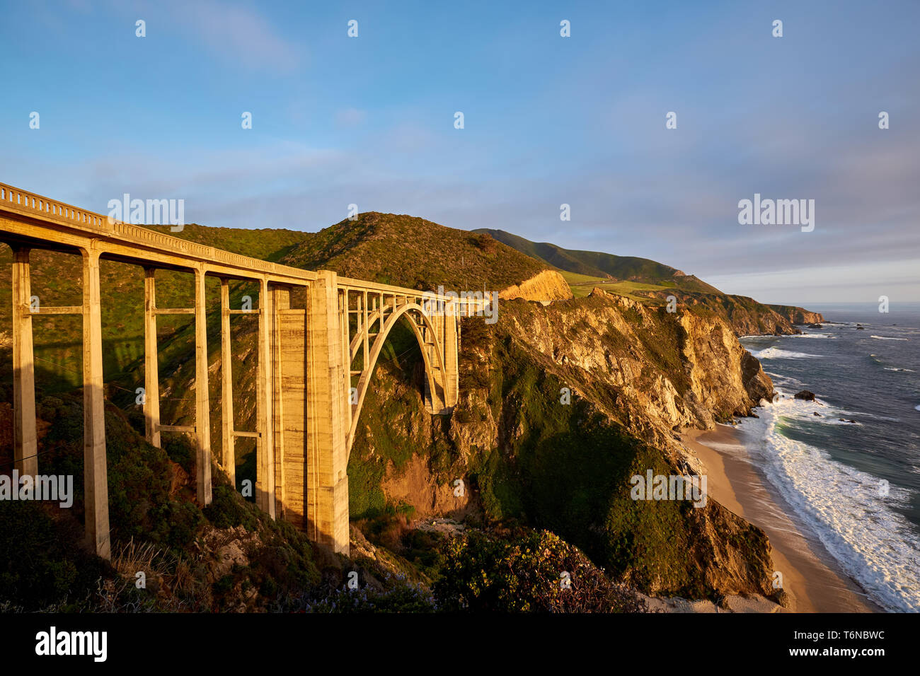 Bixby bridge dusk hi-res stock photography and images - Alamy