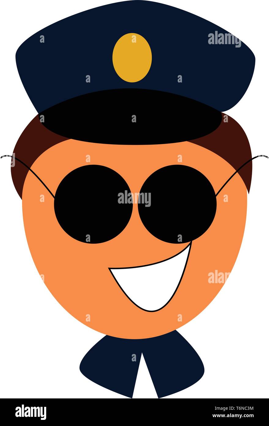 Smart police uniform Stock Vector Images - Alamy