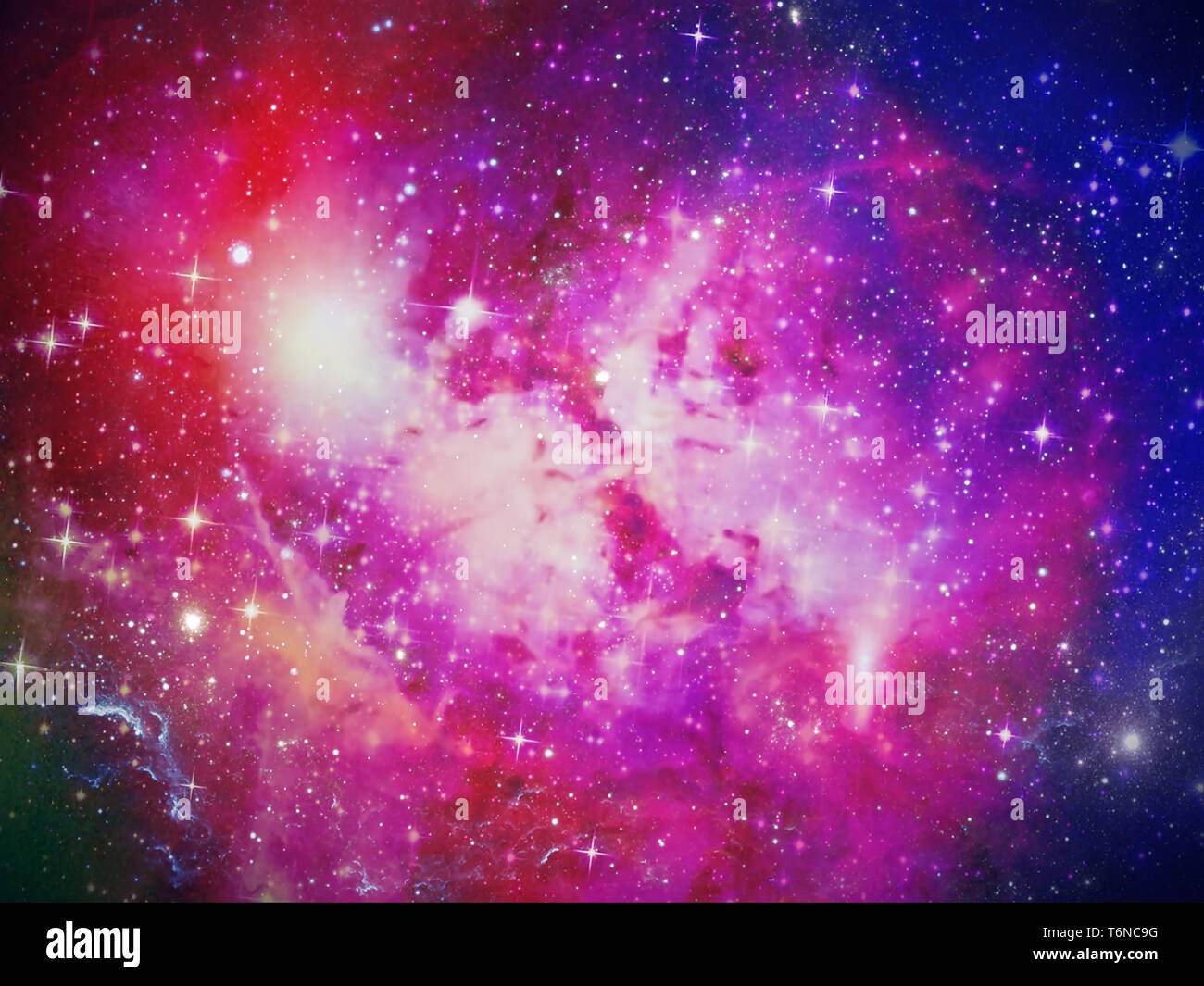 Outer Deep Space of the galaxy Stock Photo - Alamy