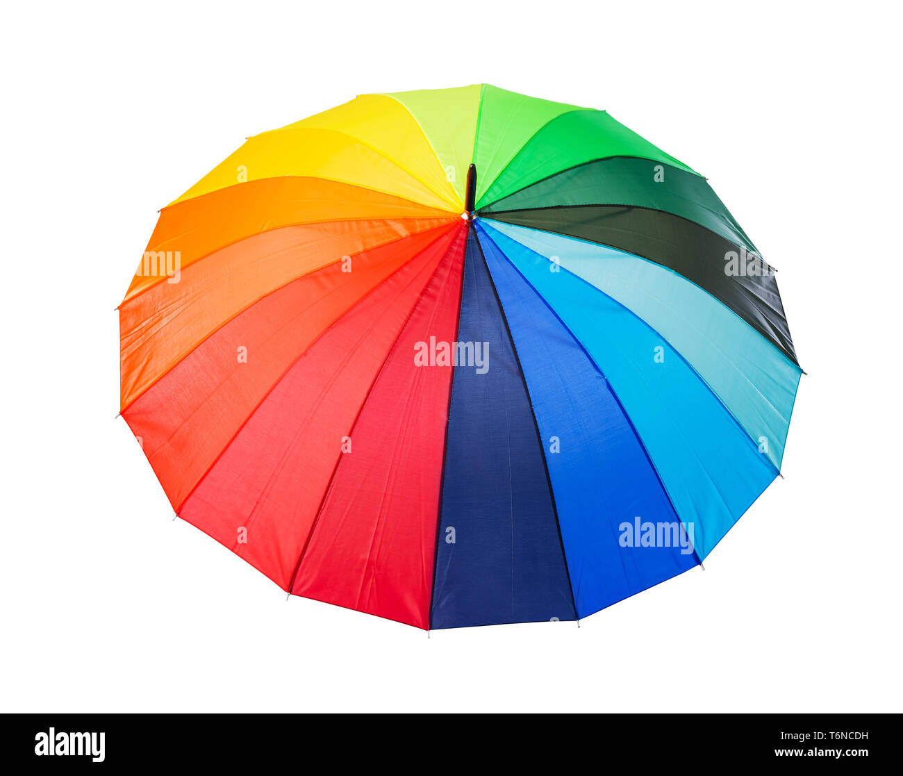 Multicolour umbrella Cut Out Stock Images & Pictures - Alamy