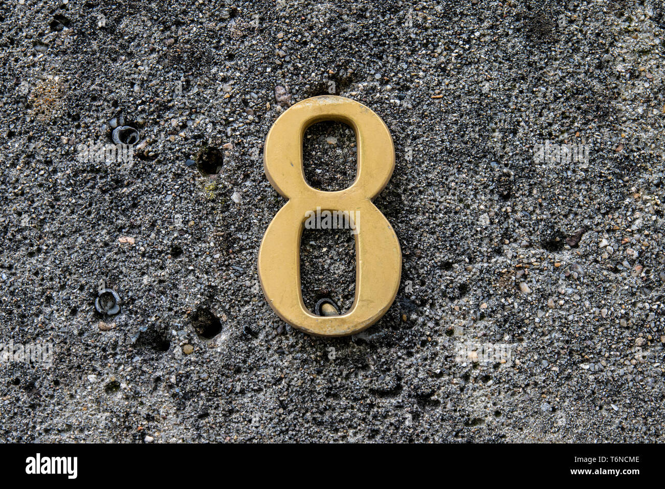The Number 8 Stock Photo - Alamy