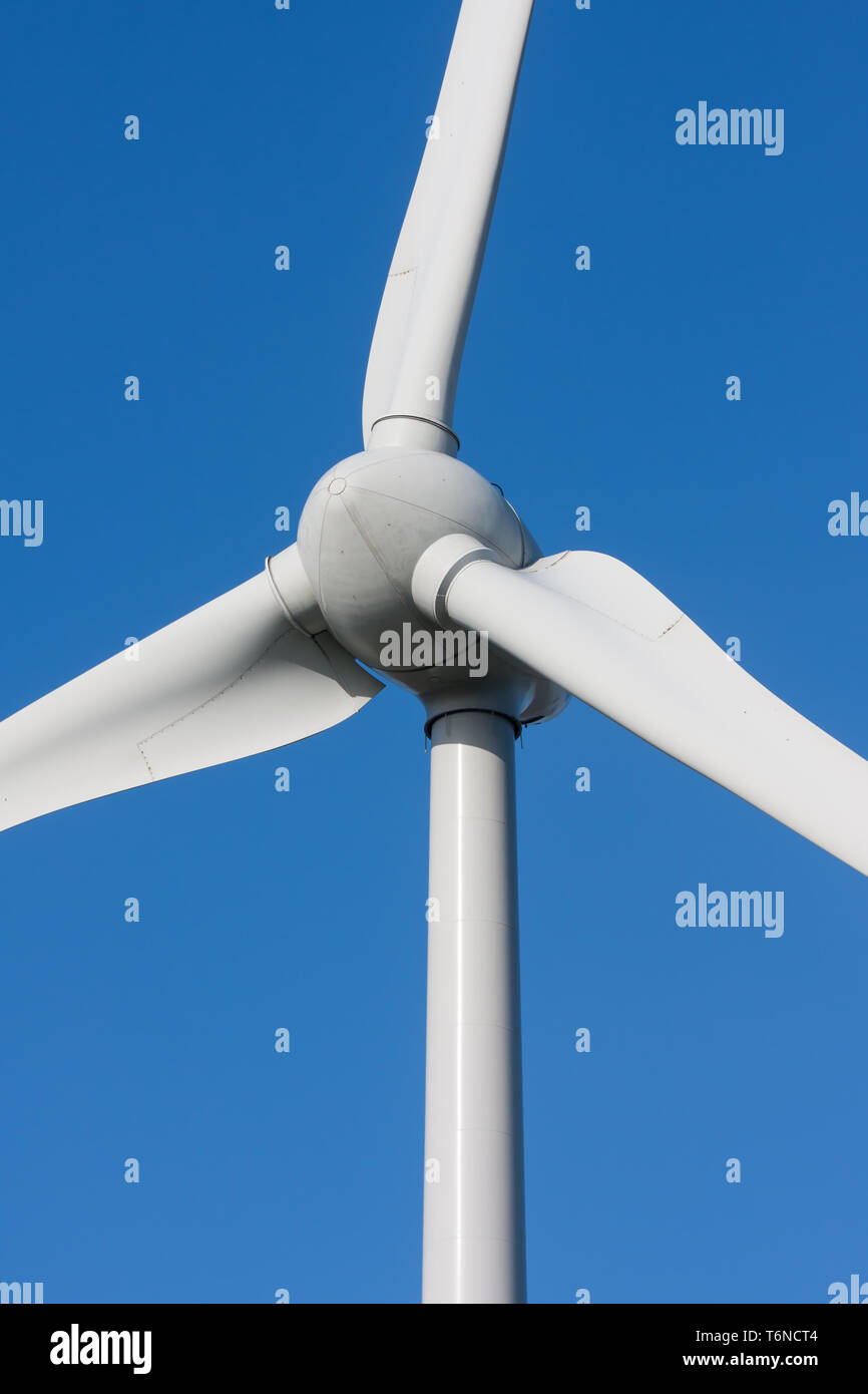 Blue and white windmill hi-res stock photography and images - Alamy