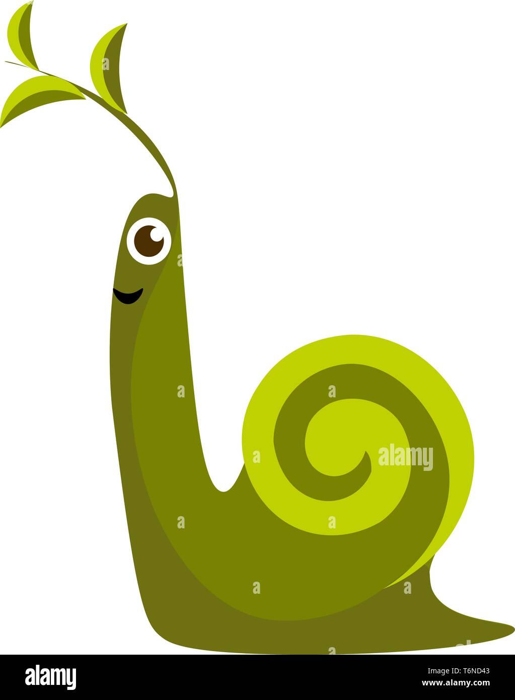 Closeup green leaves in Stock Vector Images - Alamy