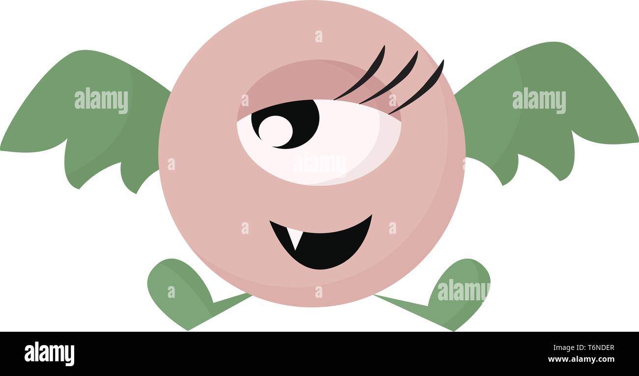 Bat monster Stock Vector Images - Alamy