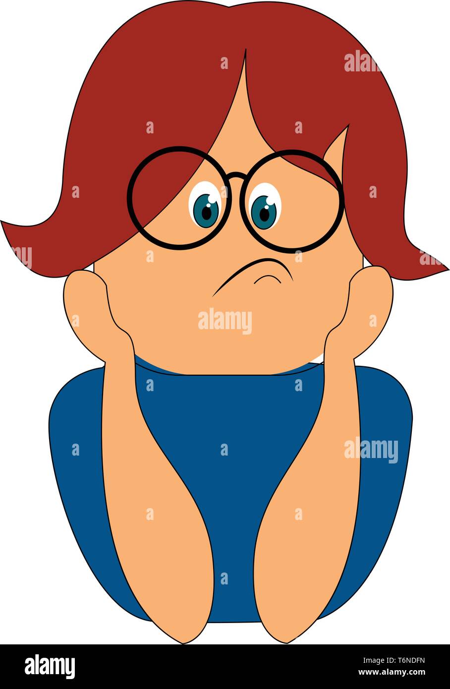 Small chin Stock Vector Images - Alamy