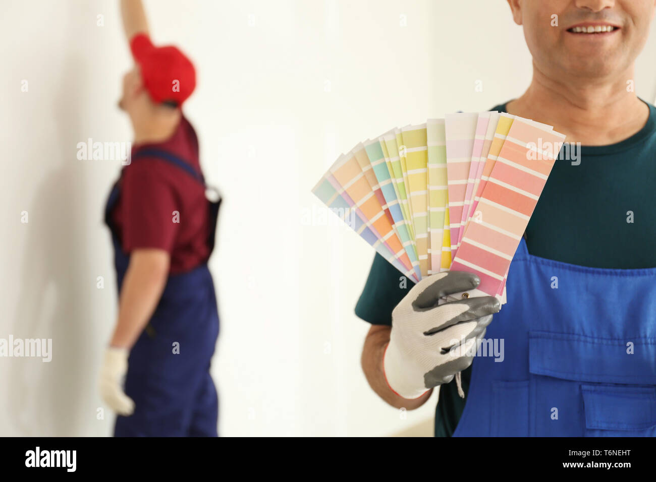 Uniform color palette hi-res stock photography and images - Alamy