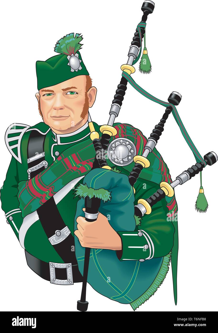 Clipart Of Bagpipers