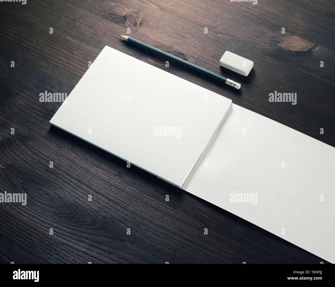 Mockup brochure eraser hi-res stock photography and images - Alamy