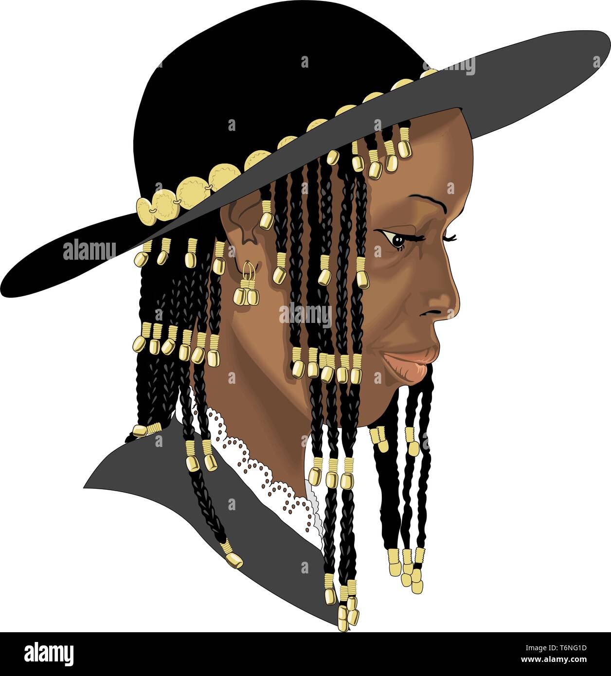 Woman Vector Illustration Stock Vector Image & Art - Alamy