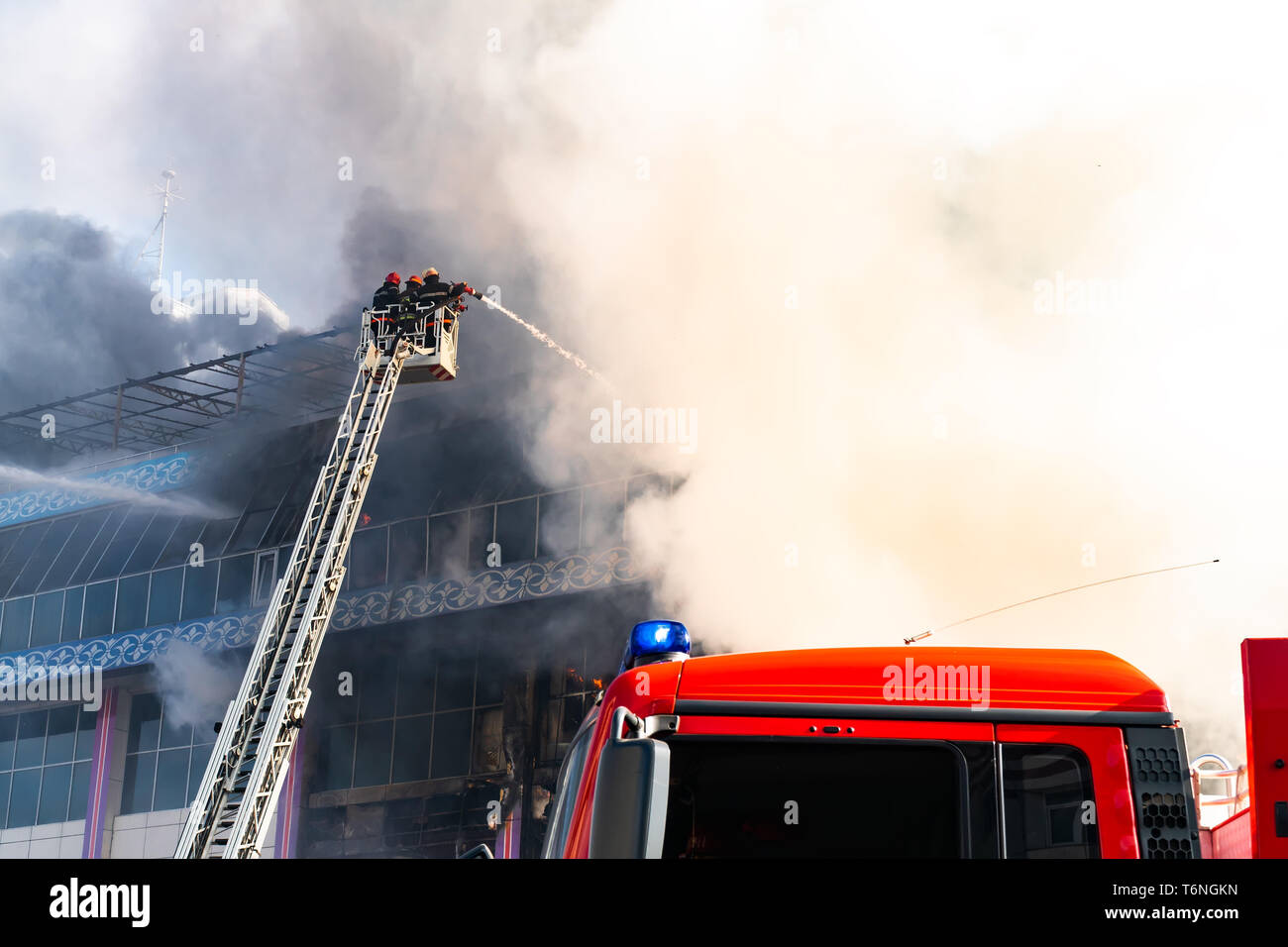 Fire extinguisher on stairs hi-res stock photography and images - Alamy