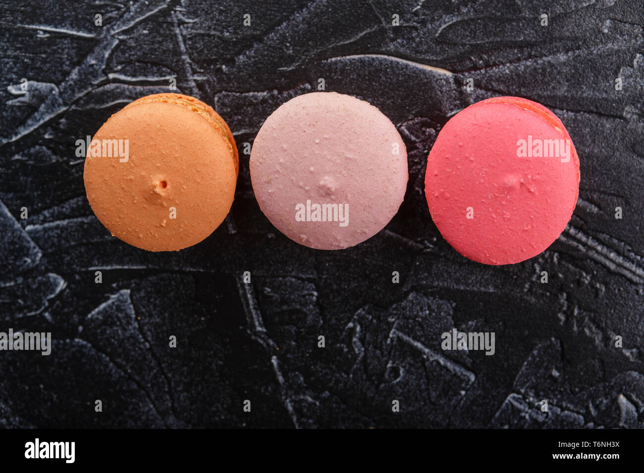 Different types of macaroons Stock Photo - Alamy