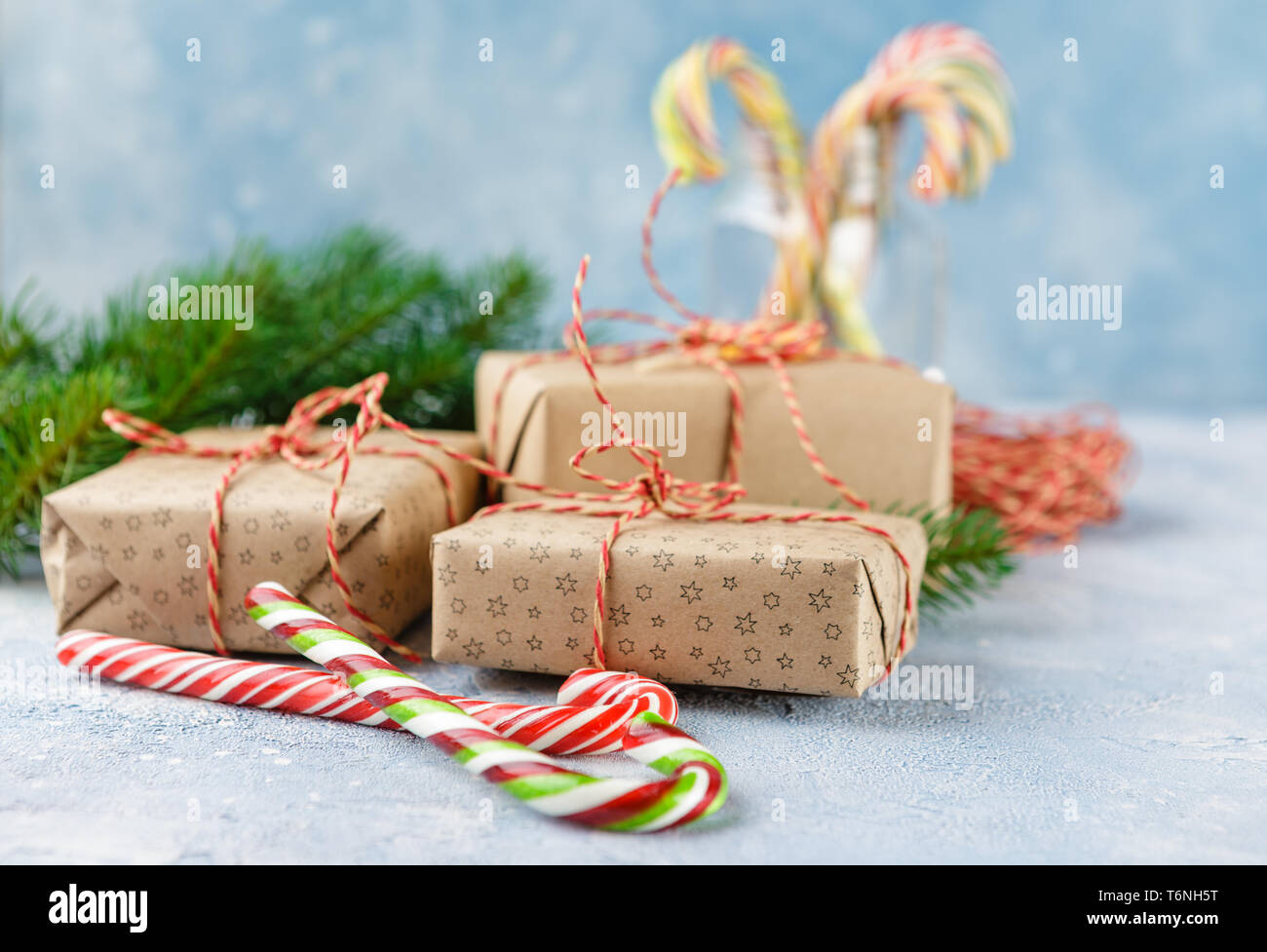 Fir tree candy cane hi-res stock photography and images - Alamy