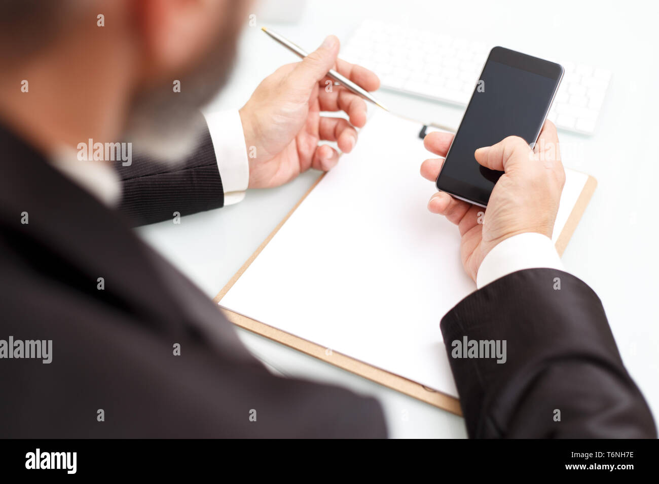Male business man Stock Photo - Alamy