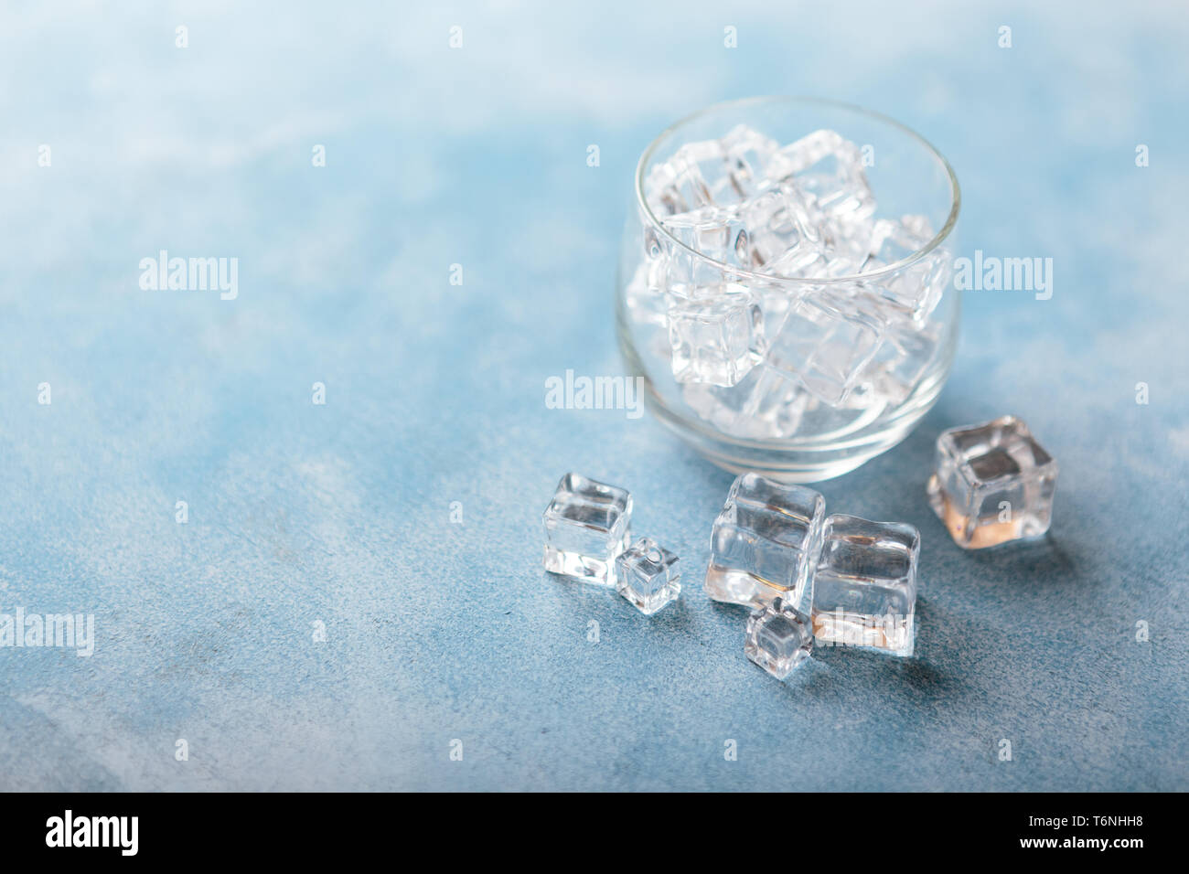 Blue liquid in glass ice hi-res stock photography and images - Alamy