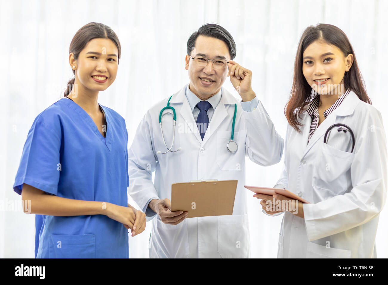 Group of doctor Stock Photo - Alamy