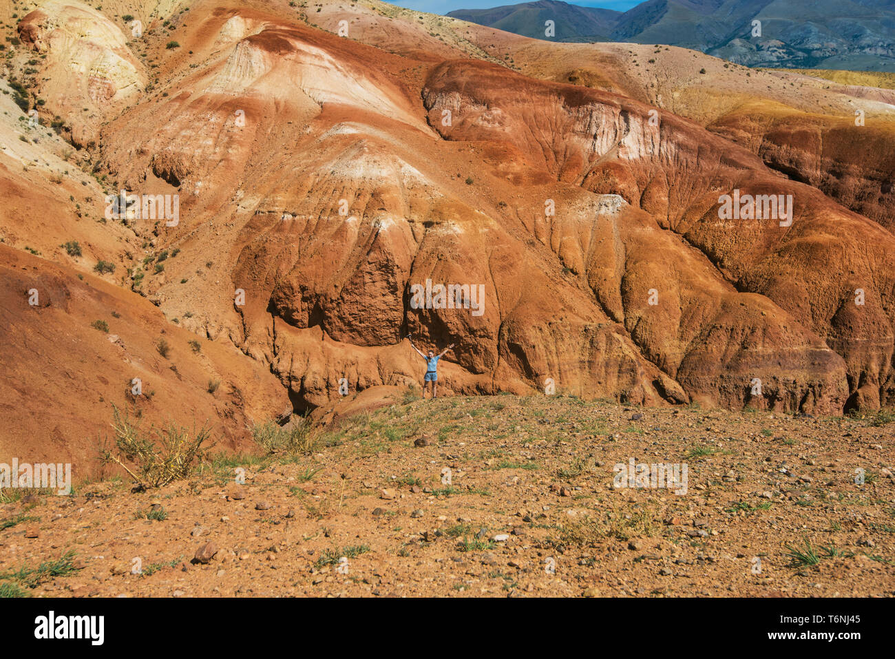 Valley of Mars landscapes Stock Photo - Alamy