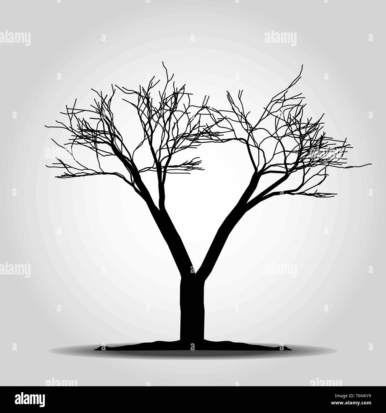 Tree icon. Forest symbol. Flat web sign on white background. Vector eps ...