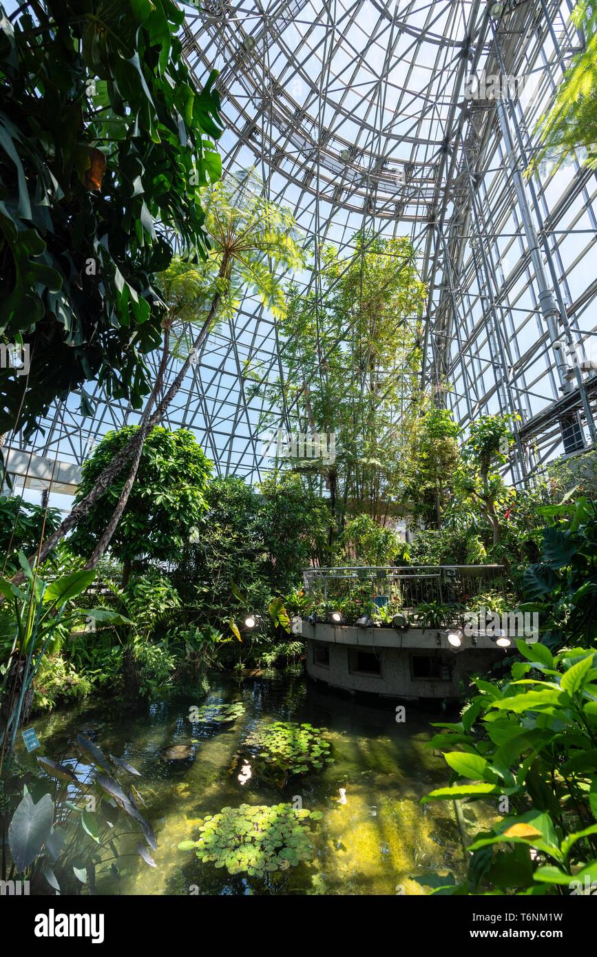 Yumenoshima Tropical Greenhouse Dome, Yumenoshima Park, Koto-Ku, Tokyo ...