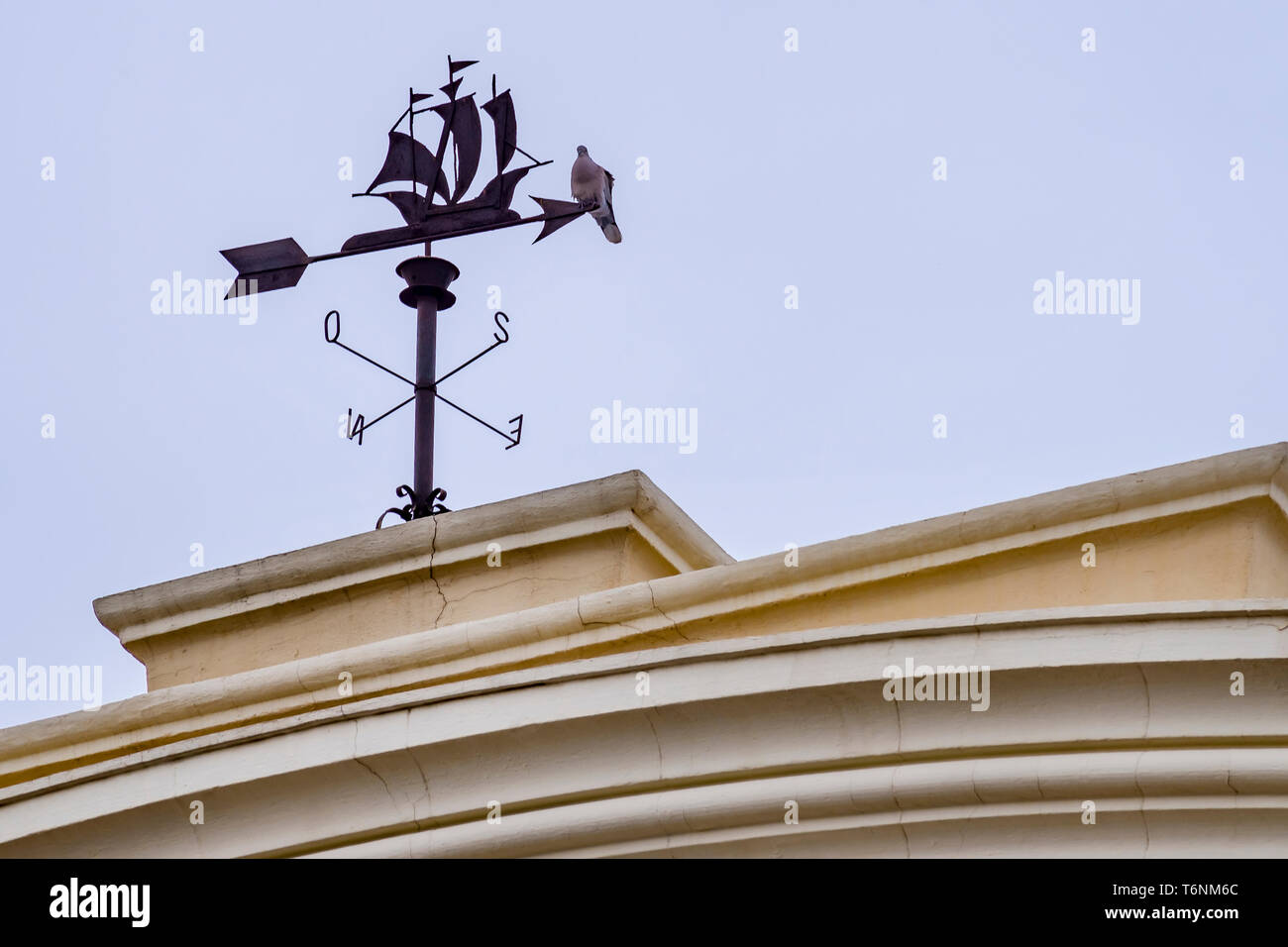 Weather vane on rooftop hi-res stock photography and images - Alamy