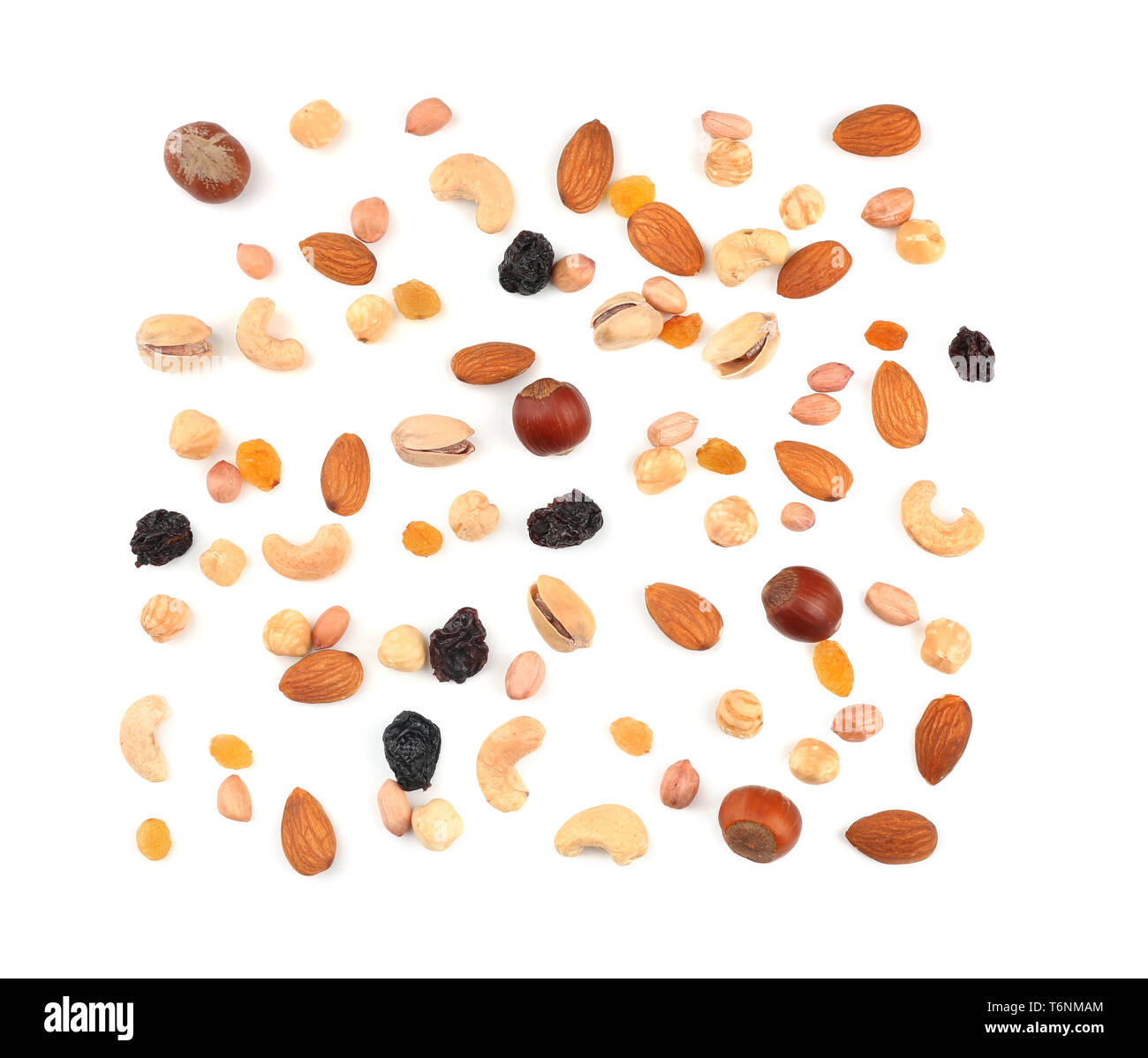 Mix nuts dried berries Cut Out Stock Images & Pictures - Alamy