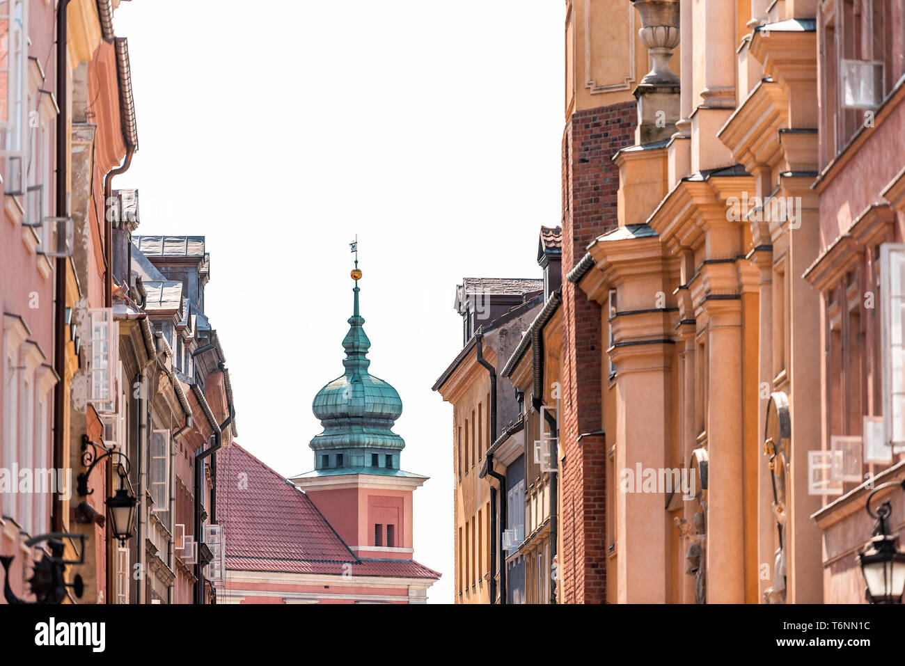 Rebuilt old town in warsaw hi-res stock photography and images - Alamy