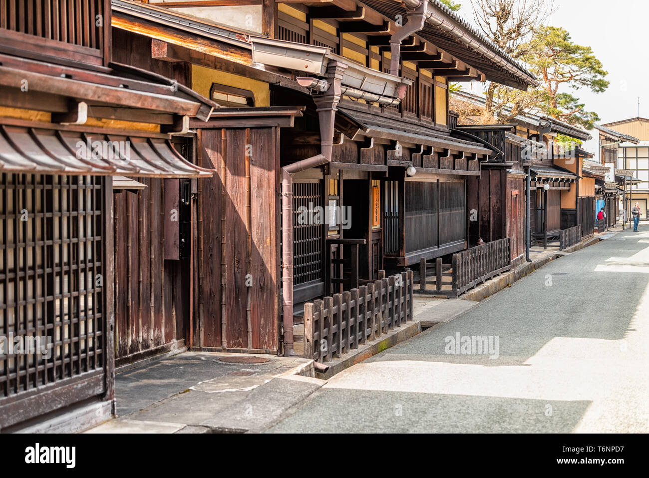Takayama, Japan - April 8, 2019: Gifu prefecture in Japan with ...