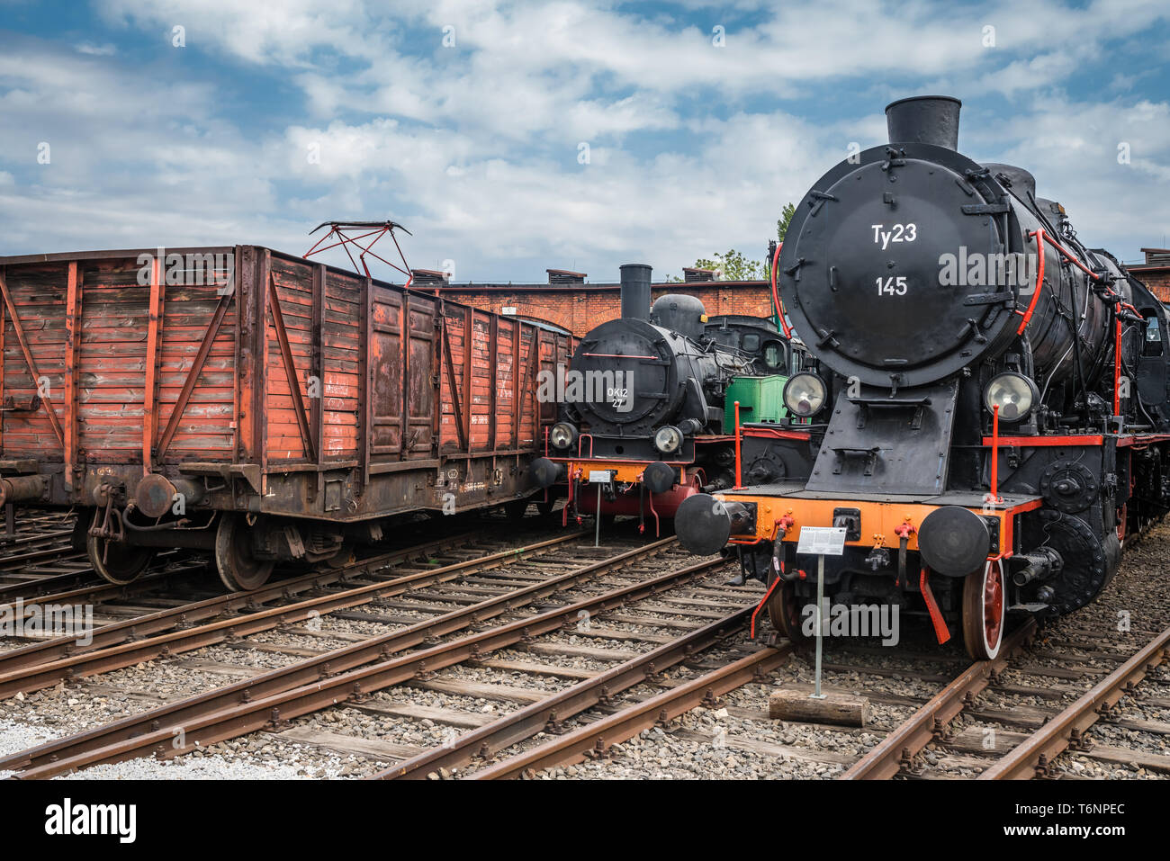 Old steam locomotives in hi-res stock photography and images - Alamy
