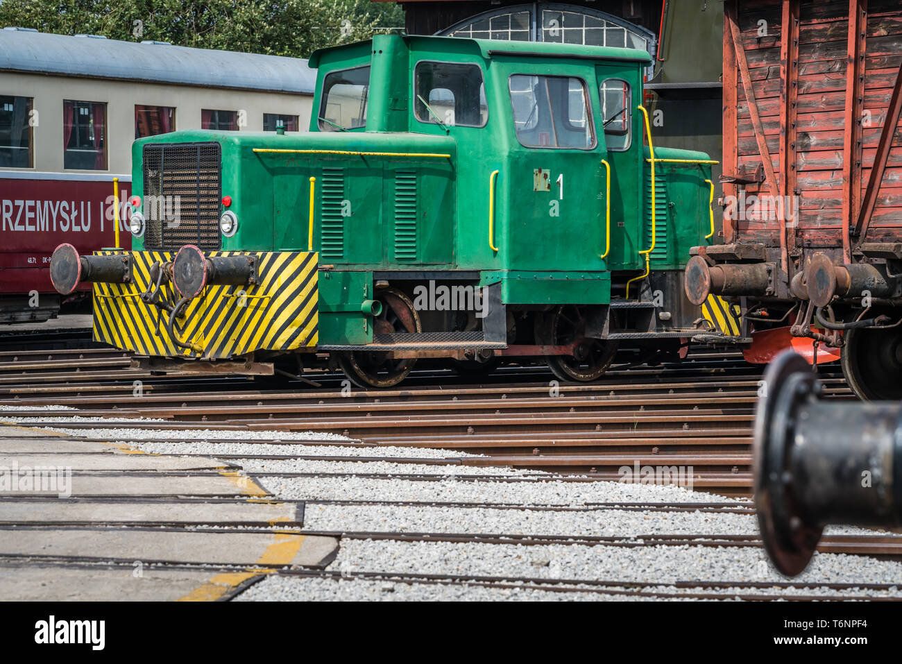 Green Train Stock Photos & Green Train Stock Images - Alamy