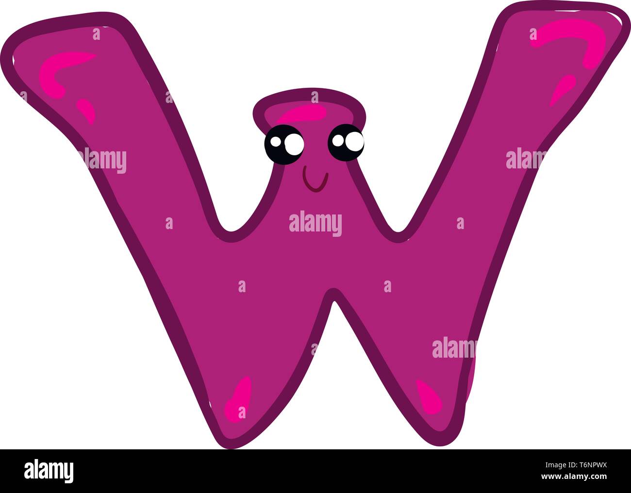 Pretty Pink Letter A