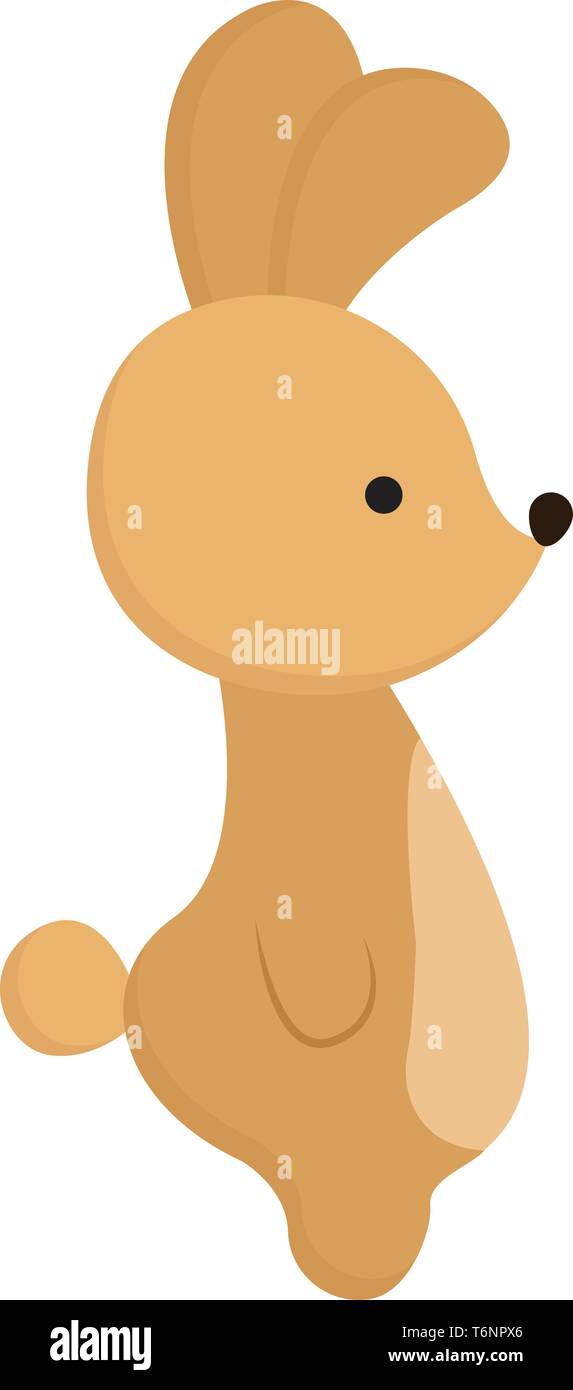 Rabbit standing Stock Vector Images - Alamy