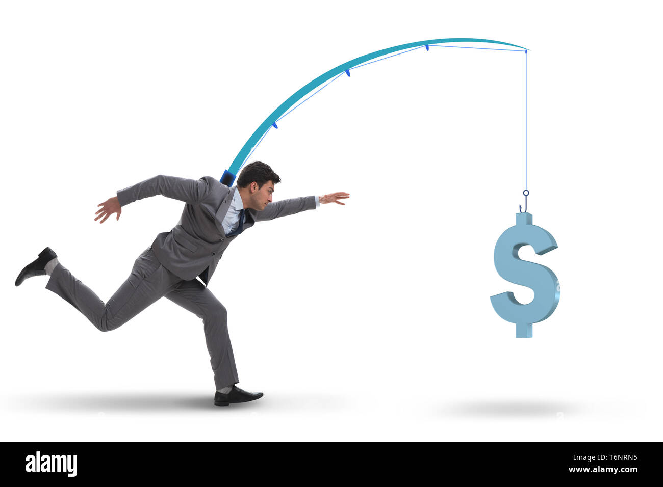 Greedy man reaching hi-res stock photography and images - Alamy