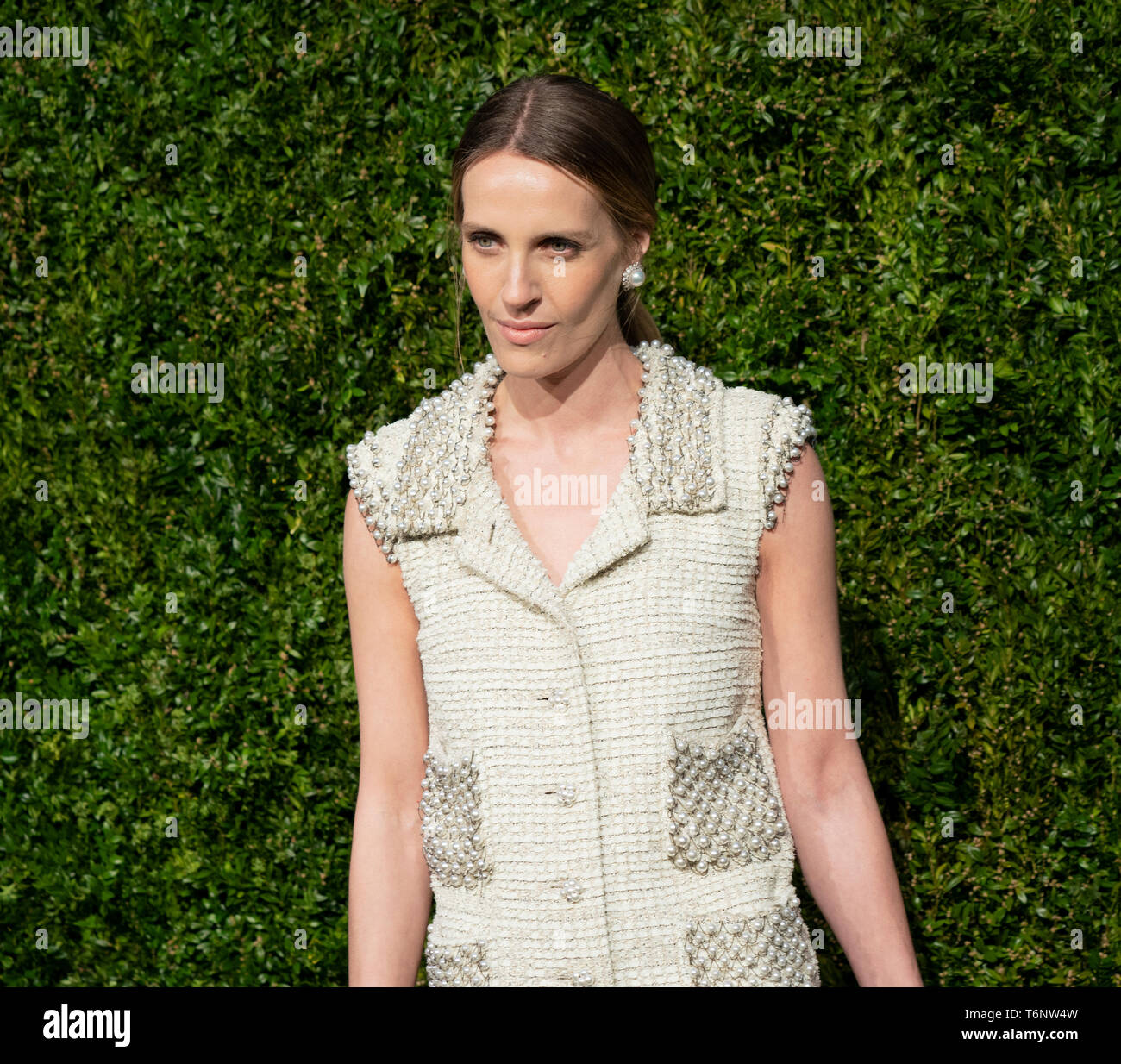 New York, NY - April 29, 2019: Vanessa Danielle Traina wearing Chanel ...