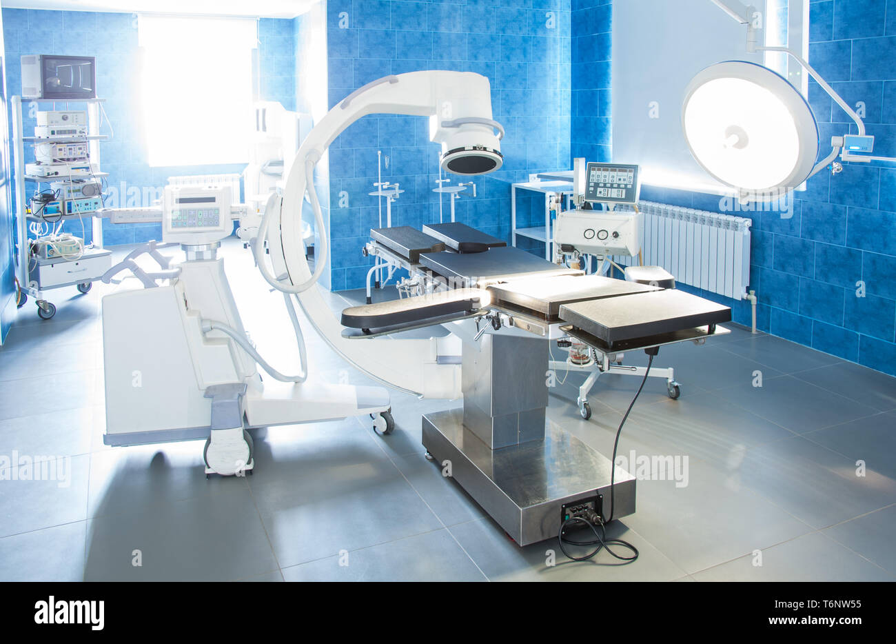 Interior of hospital operating Stock Photo - Alamy