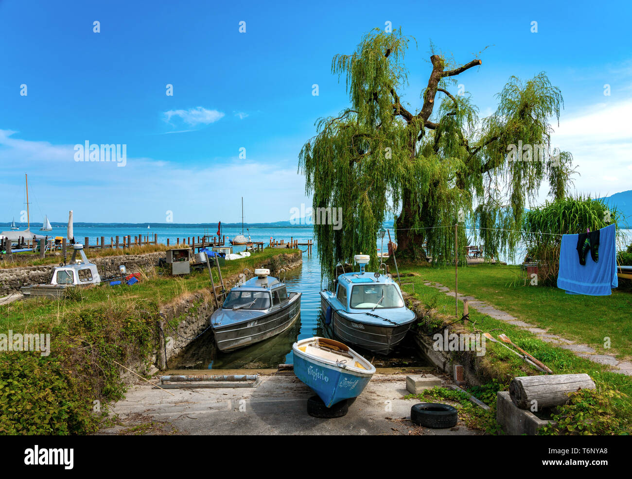 Lake chiemsee, Bavaria, Germany Stock Photo - Alamy